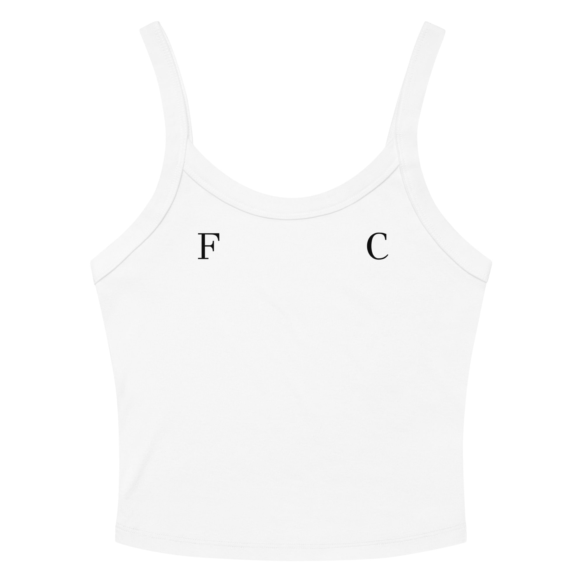 flora cash // "F C" Signature Rib Tank (Light Colors) – flora cash ...